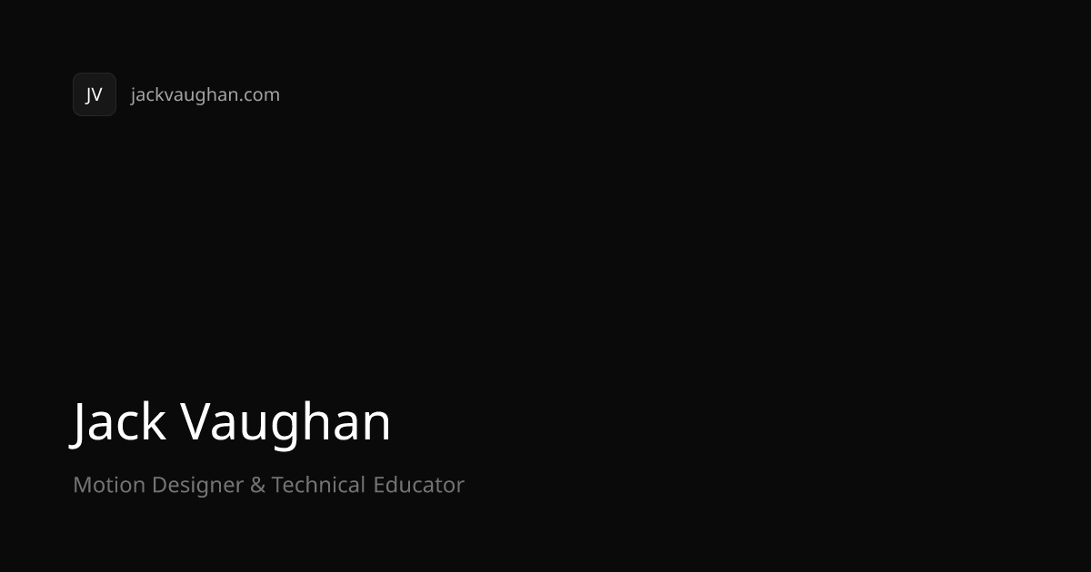 Work with me | Jack Vaughan